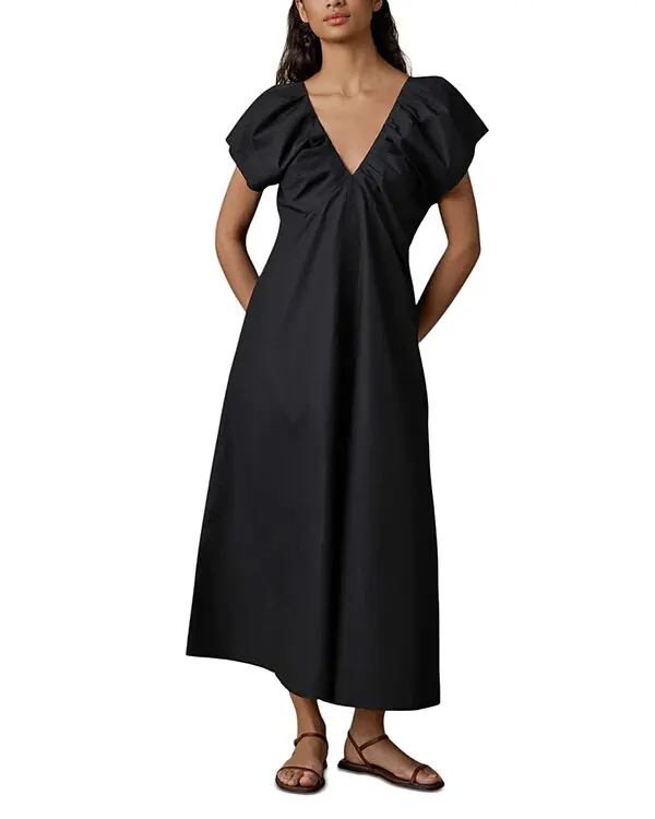 Faherty Brand Coastal Bondhi Dress - Black