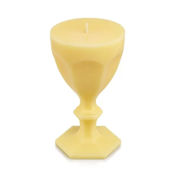 THE MARTHA, BY BACCARAT Baccart Harcourt Glass Candle - Yellow