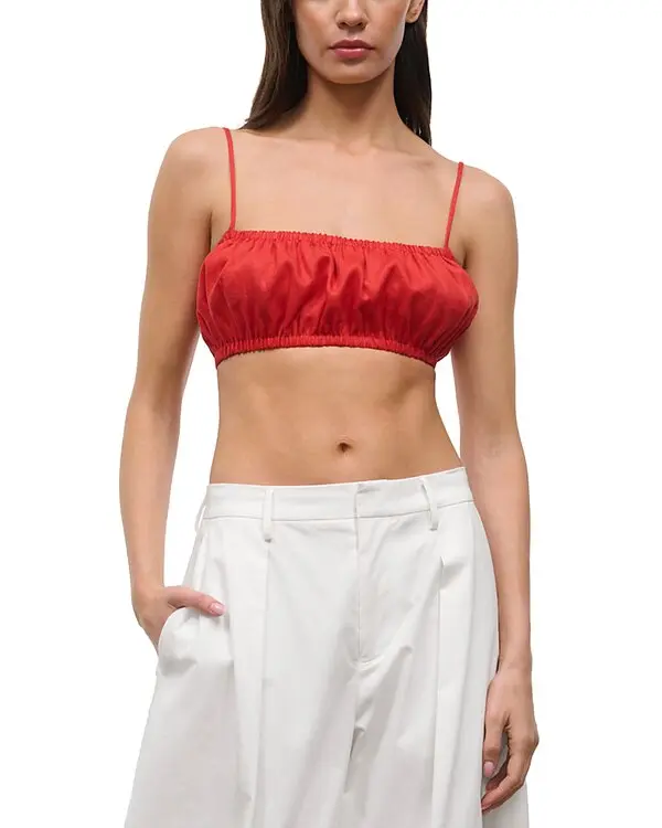 Staud Fiore Top - Rouge