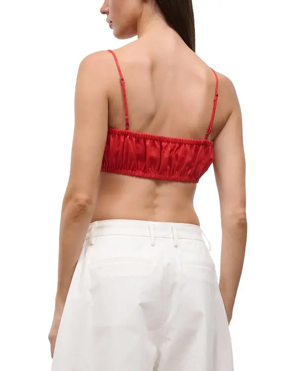 Staud Fiore Top - Rouge