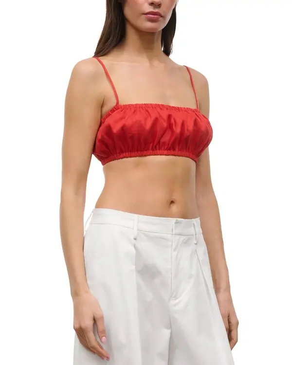 Staud Fiore Top - Rouge