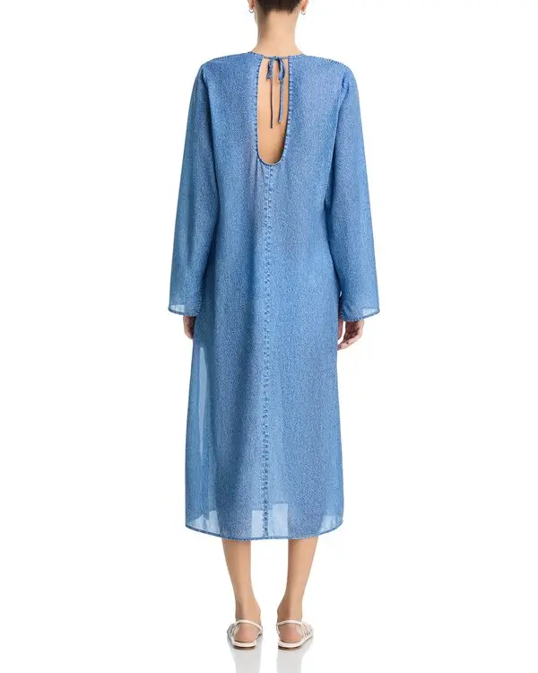 Rag & Bone Miramar Crinkle Swim Cover Up Dress