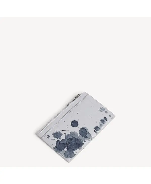 Balenciaga Cash Long Coin And Card Holder - Light Grey