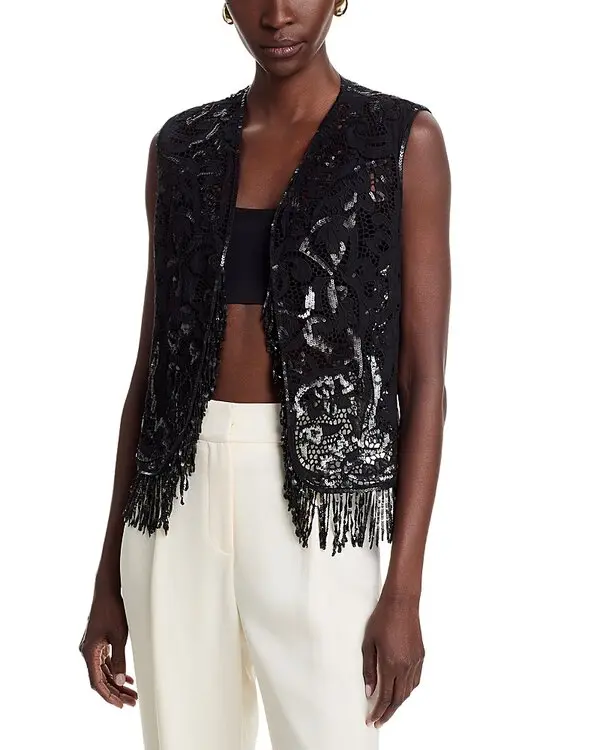Kobi Halperin Maeve Sequinned Vest