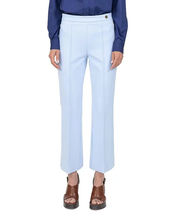 CALLAS MILANO Lola Cropped Kick Flare Pant - Pale Blue