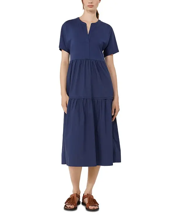 Max Mara Wkdcapsula Midi Dress - Navy