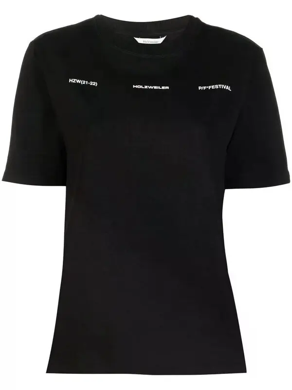 HOLZWEILER Graphic Print Organic Cotton T-shirt