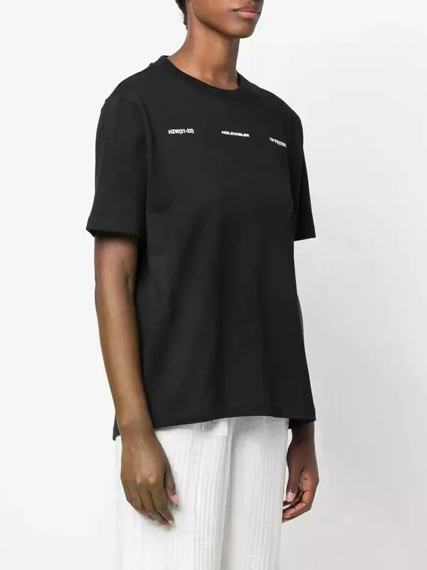 HOLZWEILER Graphic Print Organic Cotton T-shirt