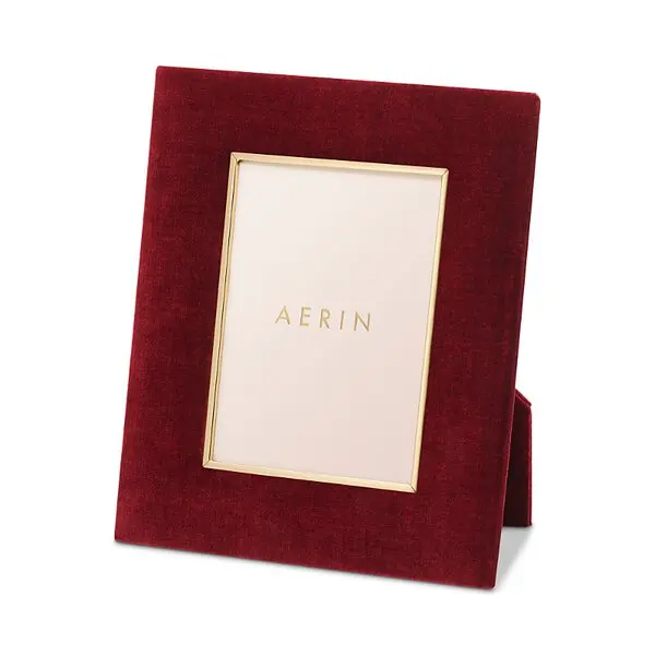 Aerin Valentina Velvet Frame, 5 X 7 - No Color