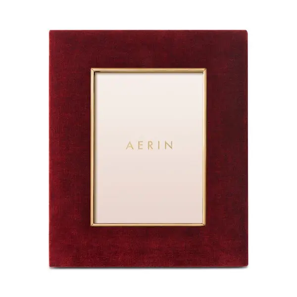 Aerin Valentina Velvet Frame, 5 X 7