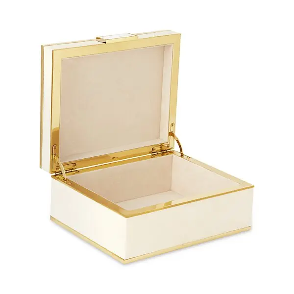 Aerin Classic Shagreen Small Jewelry Box - No Color