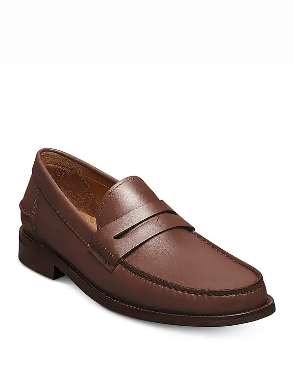 Allen Edmonds Sorrento Penny Loafers - Chili