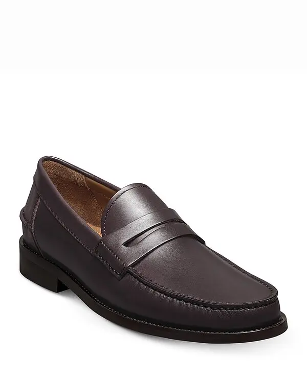 Allen Edmonds Sorrento Penny Loafers - Burgundy