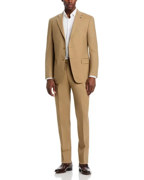 Hart Schaffner Marx New York Fit Solid Suit - Tan