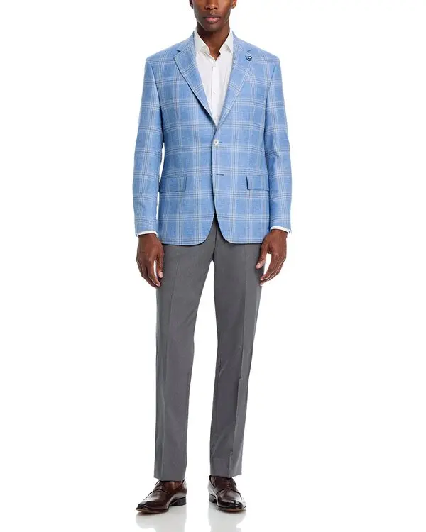 Hart Schaffner Marx Classic Fit Plaid Sport Coat