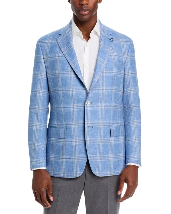 Hart Schaffner Marx Classic Fit Plaid Sport Coat