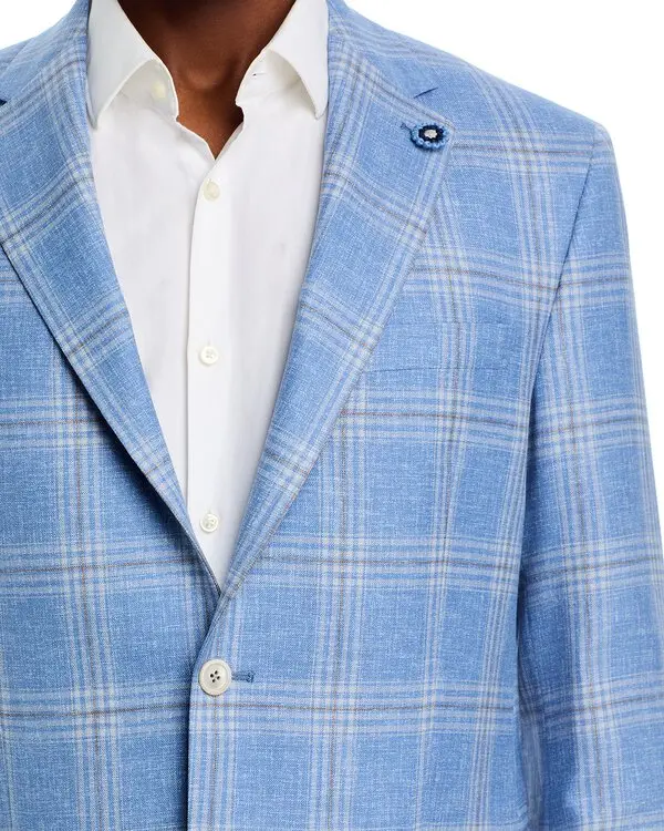 Hart Schaffner Marx Classic Fit Plaid Sport Coat