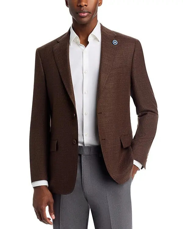Hart Schaffner Marx Classic Fit Twill Sport Coat - Brown