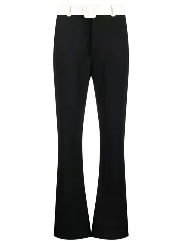 Viktor & Rolf Buckle Straight-leg Trousers
