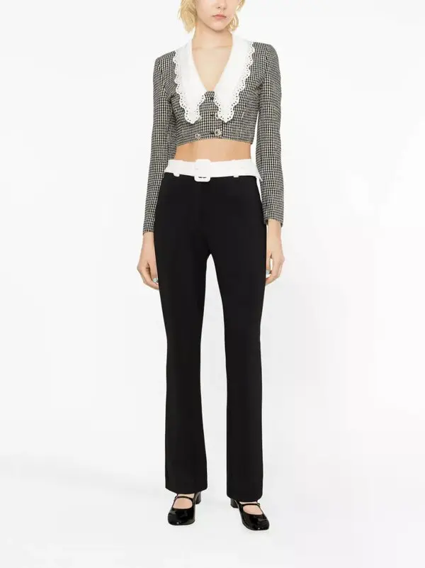 Viktor & Rolf Buckle Straight-leg Trousers
