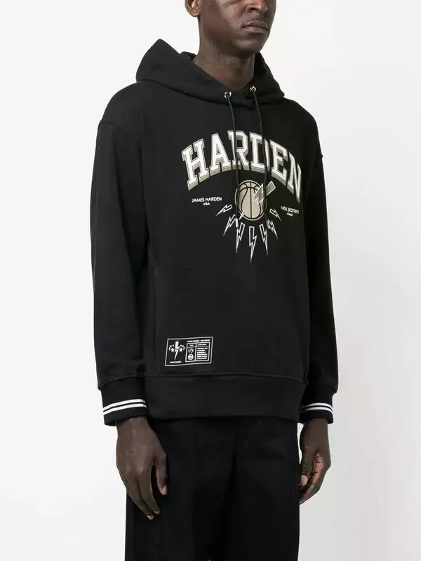 Neil Barrett X James Harden Logo-print Hoodie