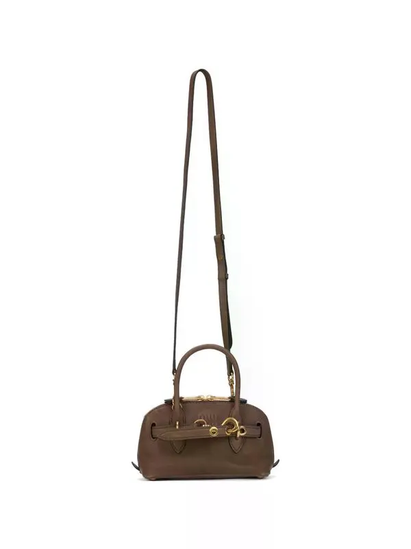 Miu Miu Mini Aventure Leather Tote Bag