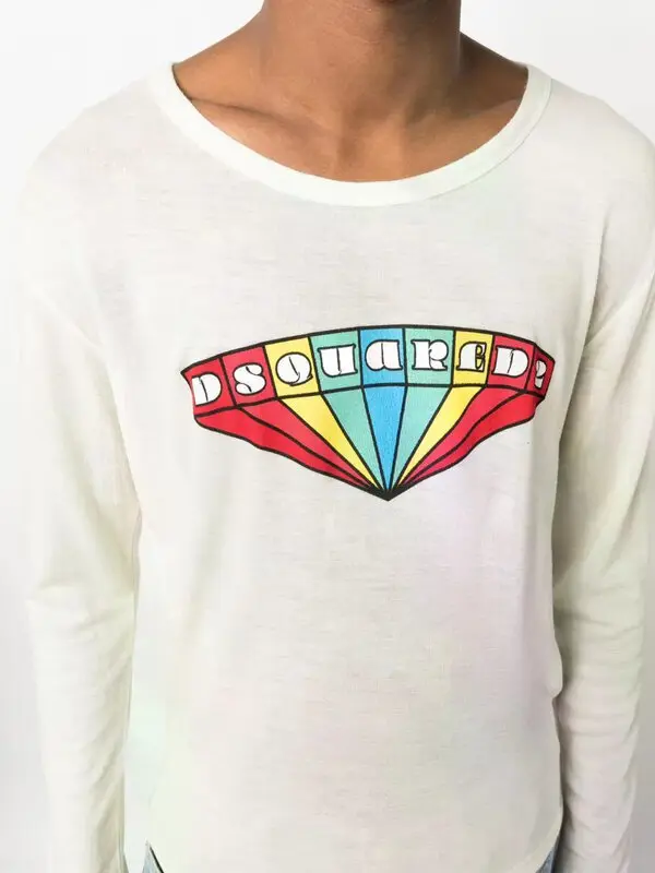 Dsquared2 Graphic-print Wool Sweatshirt