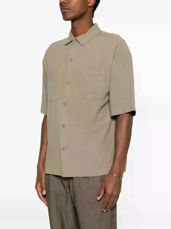 Imperial Short-sleeves Patch-pockets Shirt