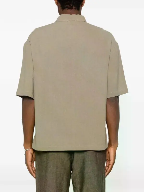Imperial Short-sleeves Patch-pockets Shirt