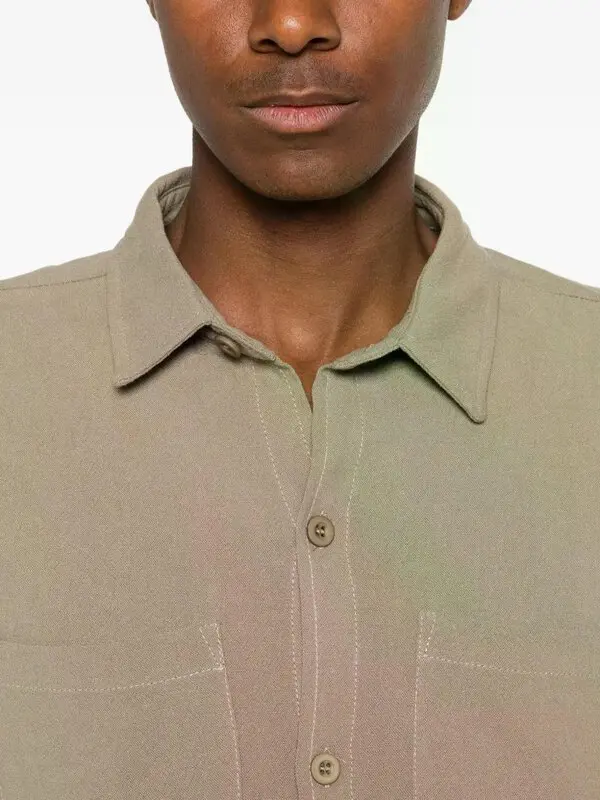 Imperial Short-sleeves Patch-pockets Shirt