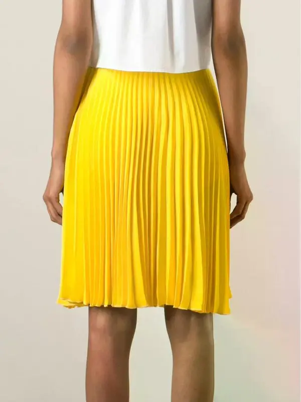 Neil Barrett Midi Pleated Skirt