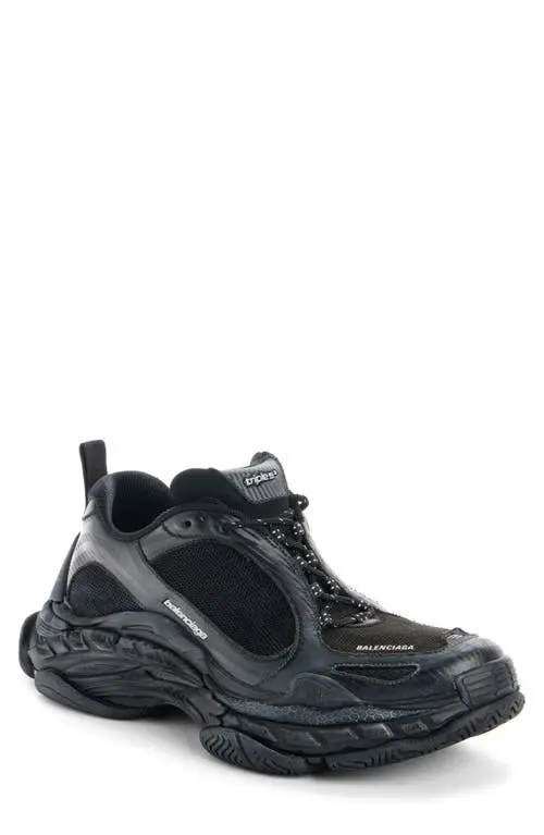 Balenciaga Triple S 2 Sneaker - Black/dark Grey