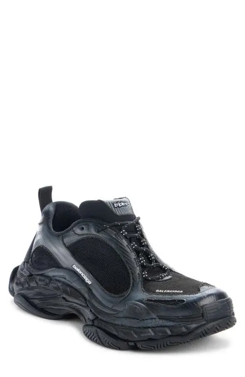 Balenciaga Triple S 2 Sneaker - Black/dark Grey
