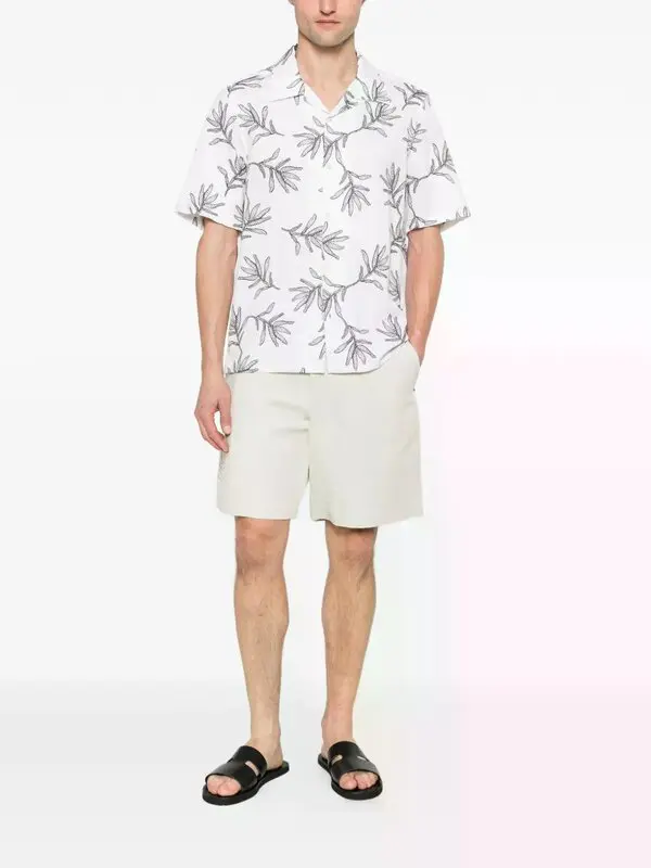 AMARANTO Embroidered Detail Shorts