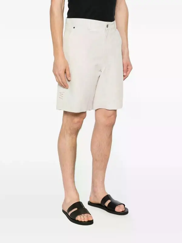 AMARANTO Embroidered Detail Shorts