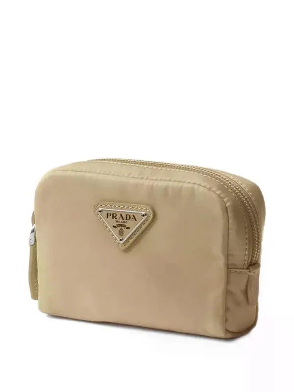 Prada Micro Re-nylon Pouch - Neutrals