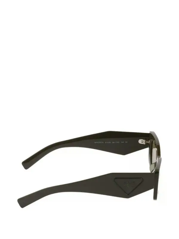 Prada Sunglasses With Triangle Logo - Green