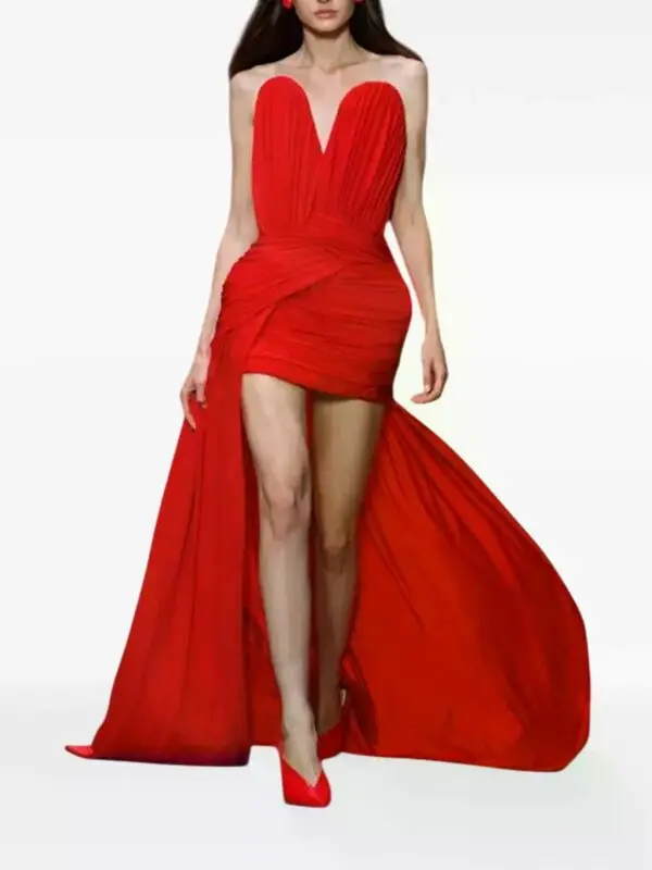 Stella McCartney Asymmetrical Maxi Dress