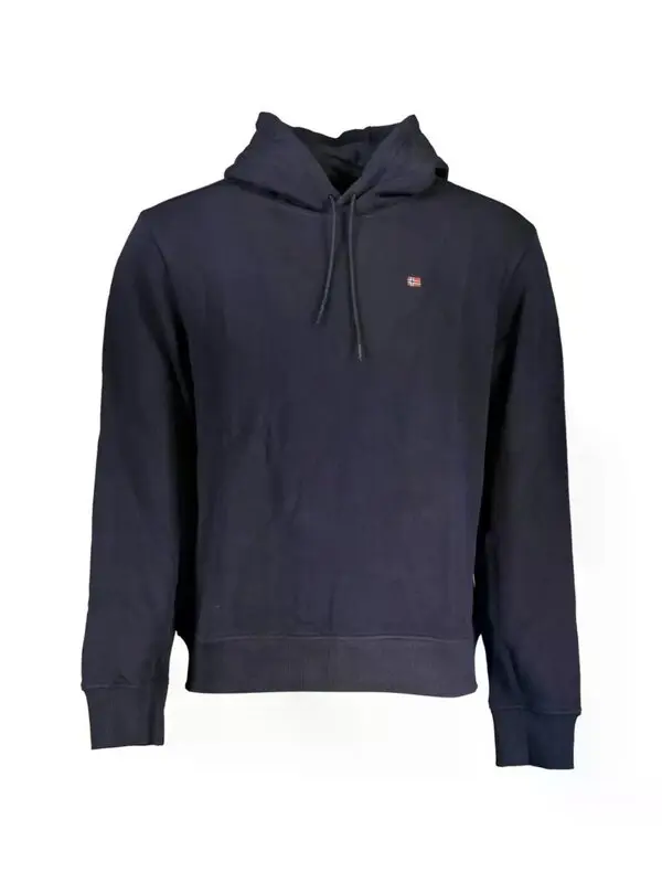 NAPAPIJRI Logo-patch Drawstring Hoodie - Blue
