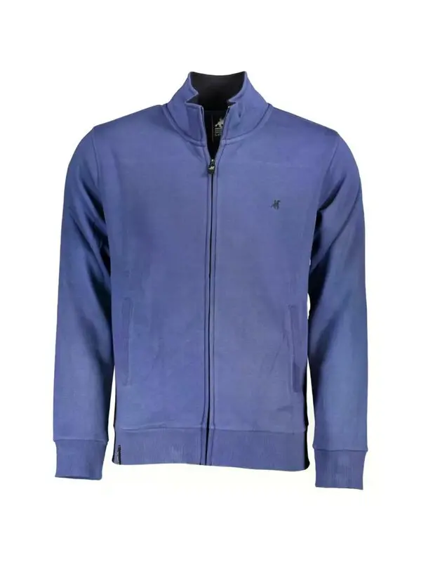 U.S. Grand Logo-embroidered Zip-up Cardigan