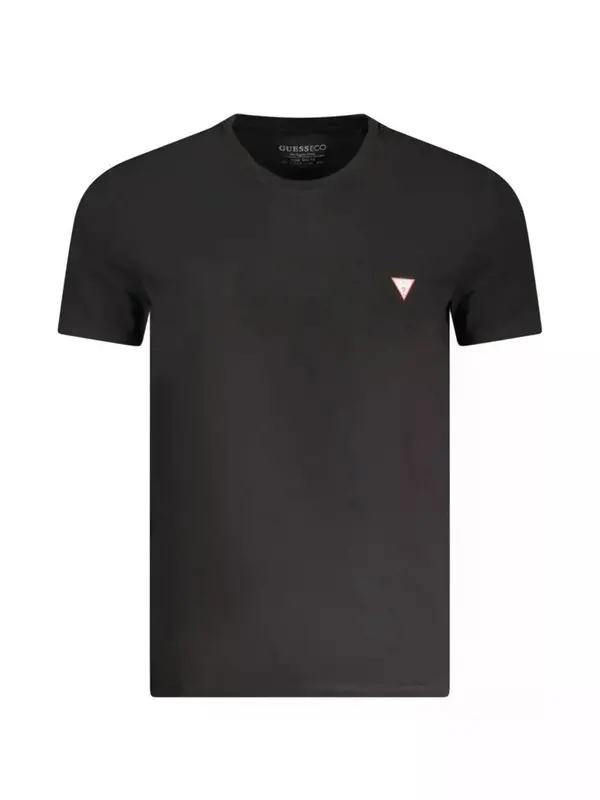 Guess Logo-patch Crew-neck T-shirt