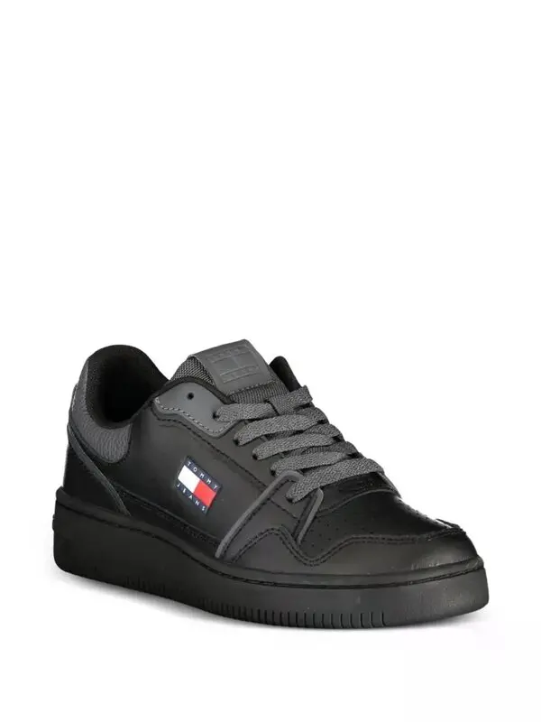 Tommy Hilfiger Heritage Logo-badge Leather Sneakers