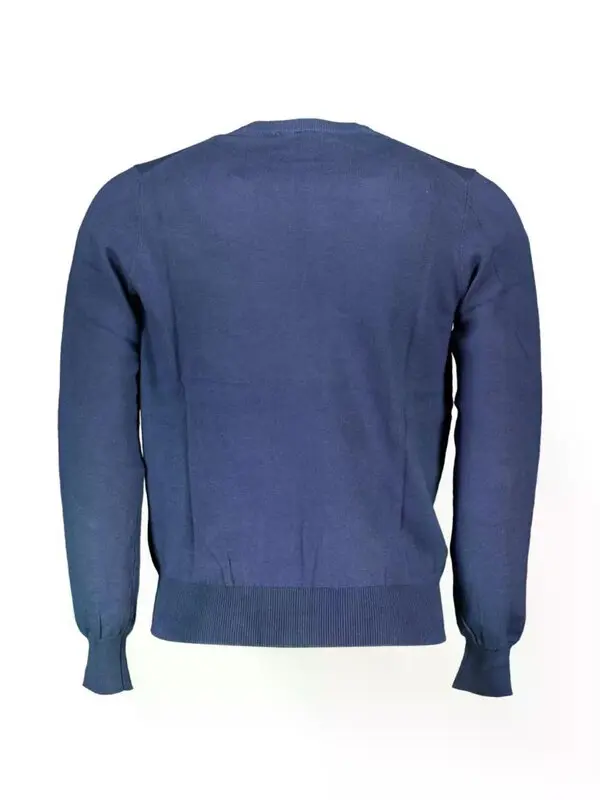 NORTH SAILS Logo-patch Crew-neck Sweater - Blue