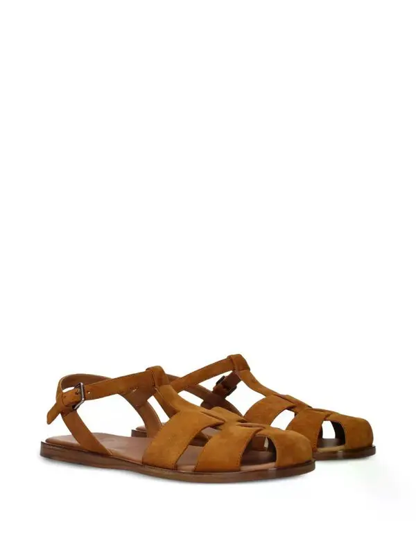 Church's Suede T-strap Sandals