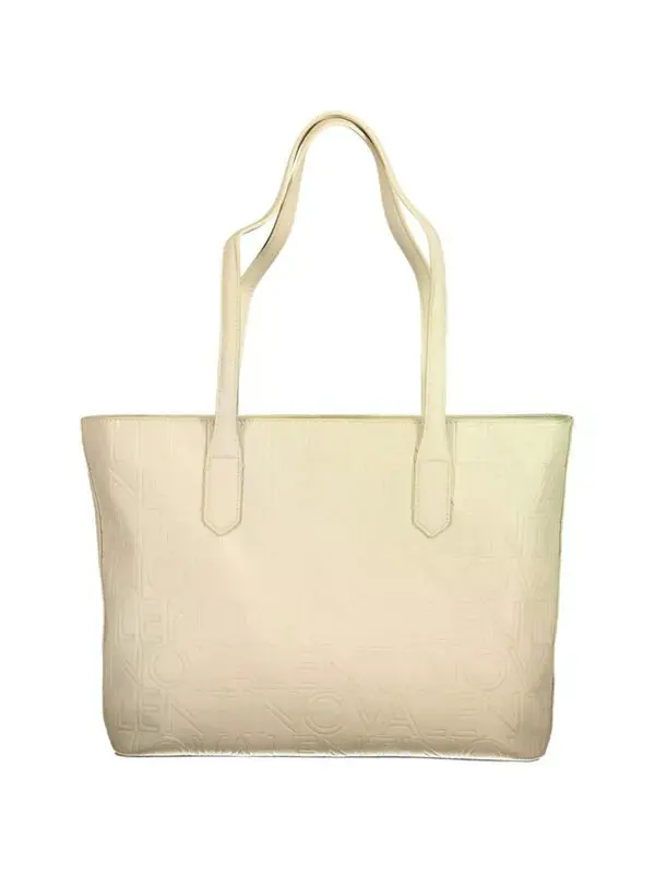 MARIO VALENTINO Embossed Logo Tote Bag - Neutrals