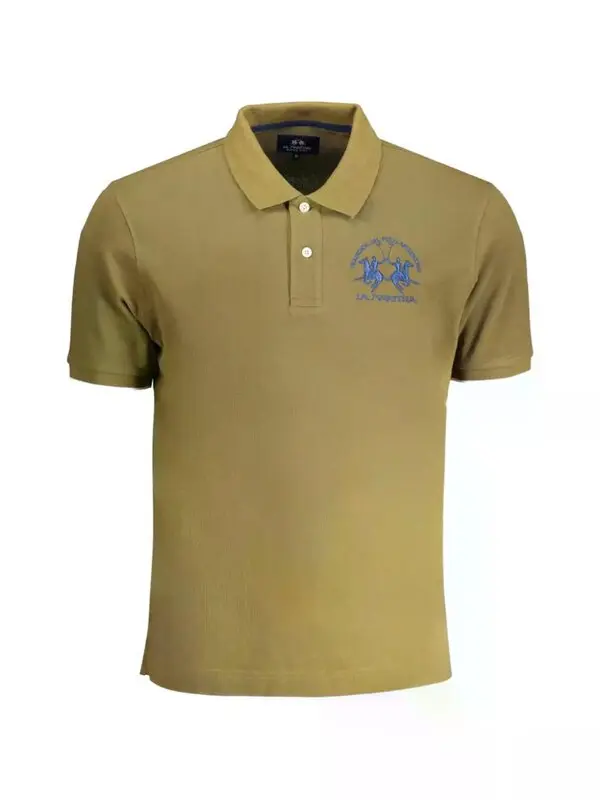 LA MARTINA Logo-embroidered Polo Shirt