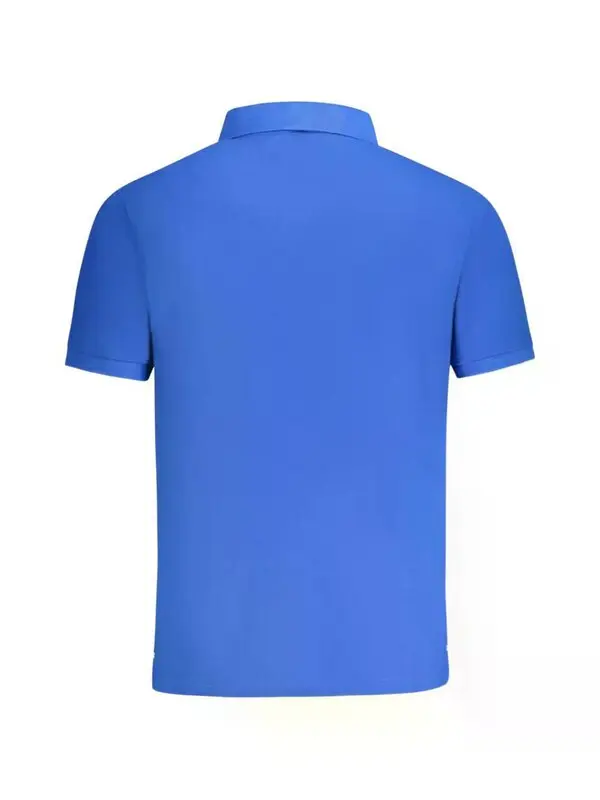 NORTH SAILS Logo-patch Cotton Polo Shirt - Blue