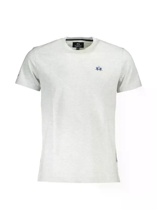 LA MARTINA Logo-embroidered Cotton T-shirt