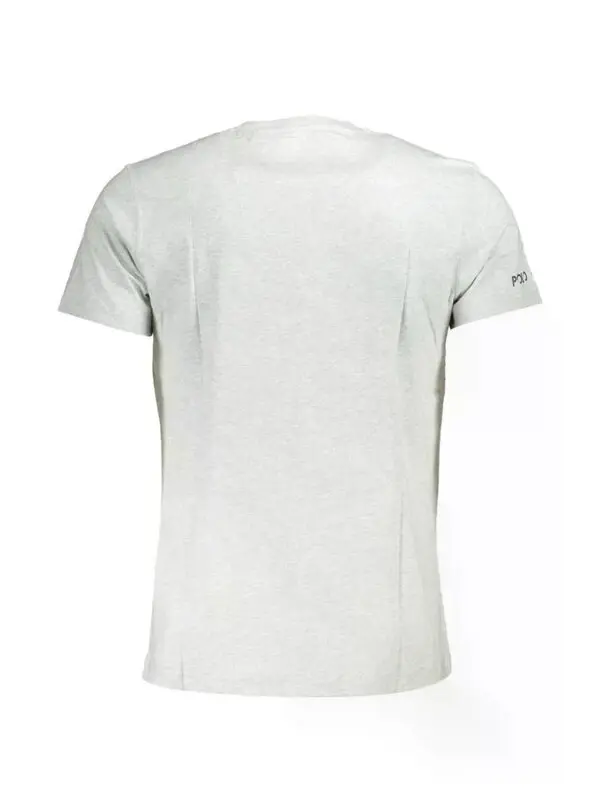 LA MARTINA Logo-embroidered Cotton T-shirt