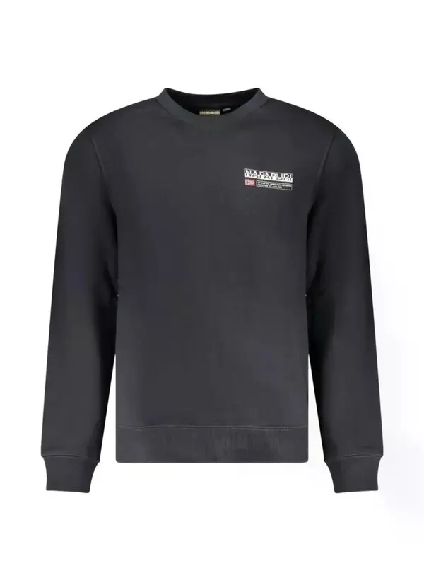 NAPAPIJRI Logo-embroidered Cotton Sweater